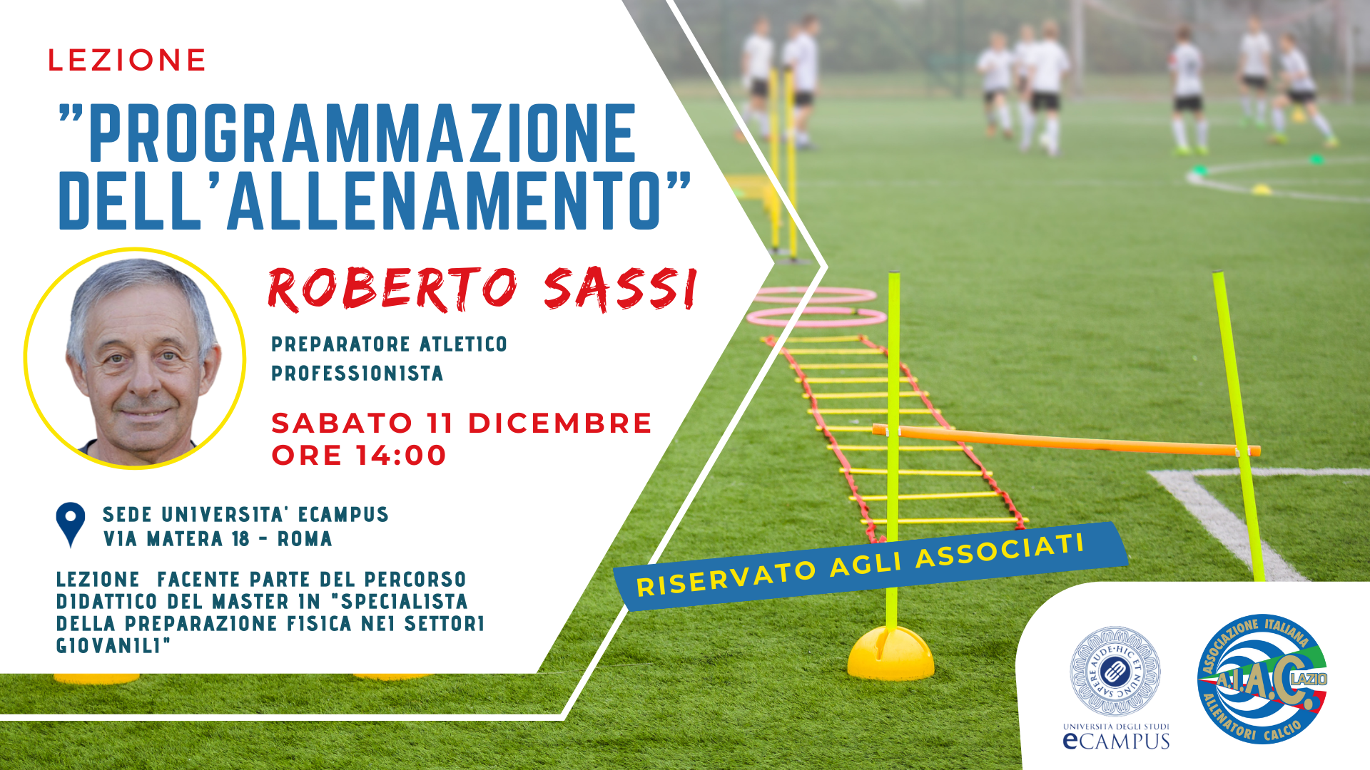 Lezione Roberto Sassi ecampus - A.I.A.C. Lazio